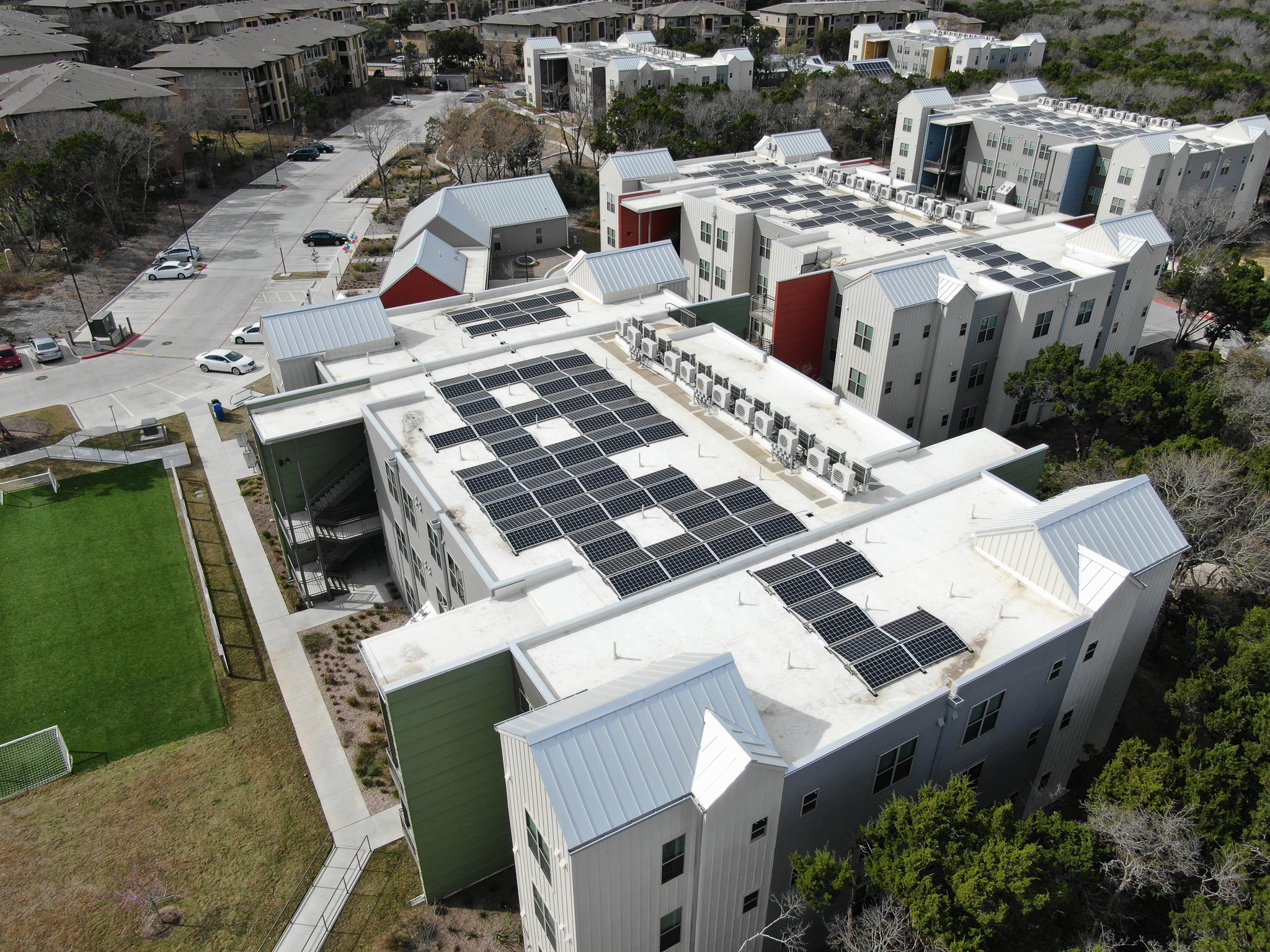 Photos of Our Commercial Roofing Projects | Texas Traditions Roofing